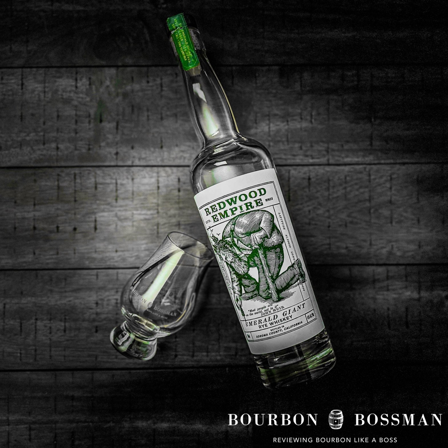 Review of Redwood Empire Emerald Giant Rye Whiskey (Rereview ...