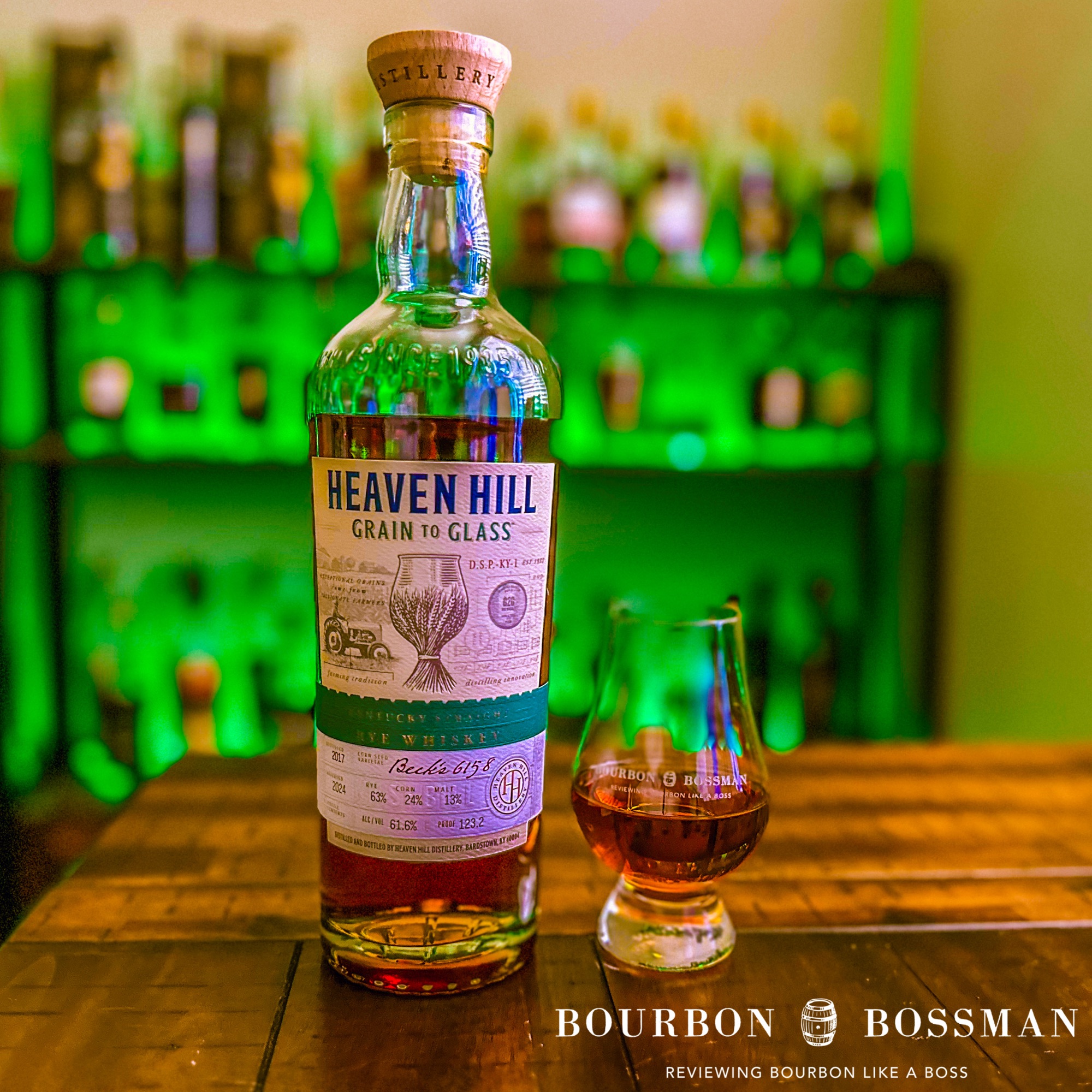 Review of Heaven Hill Grain to Glass Kentucky Straight Rye Whiskey ...