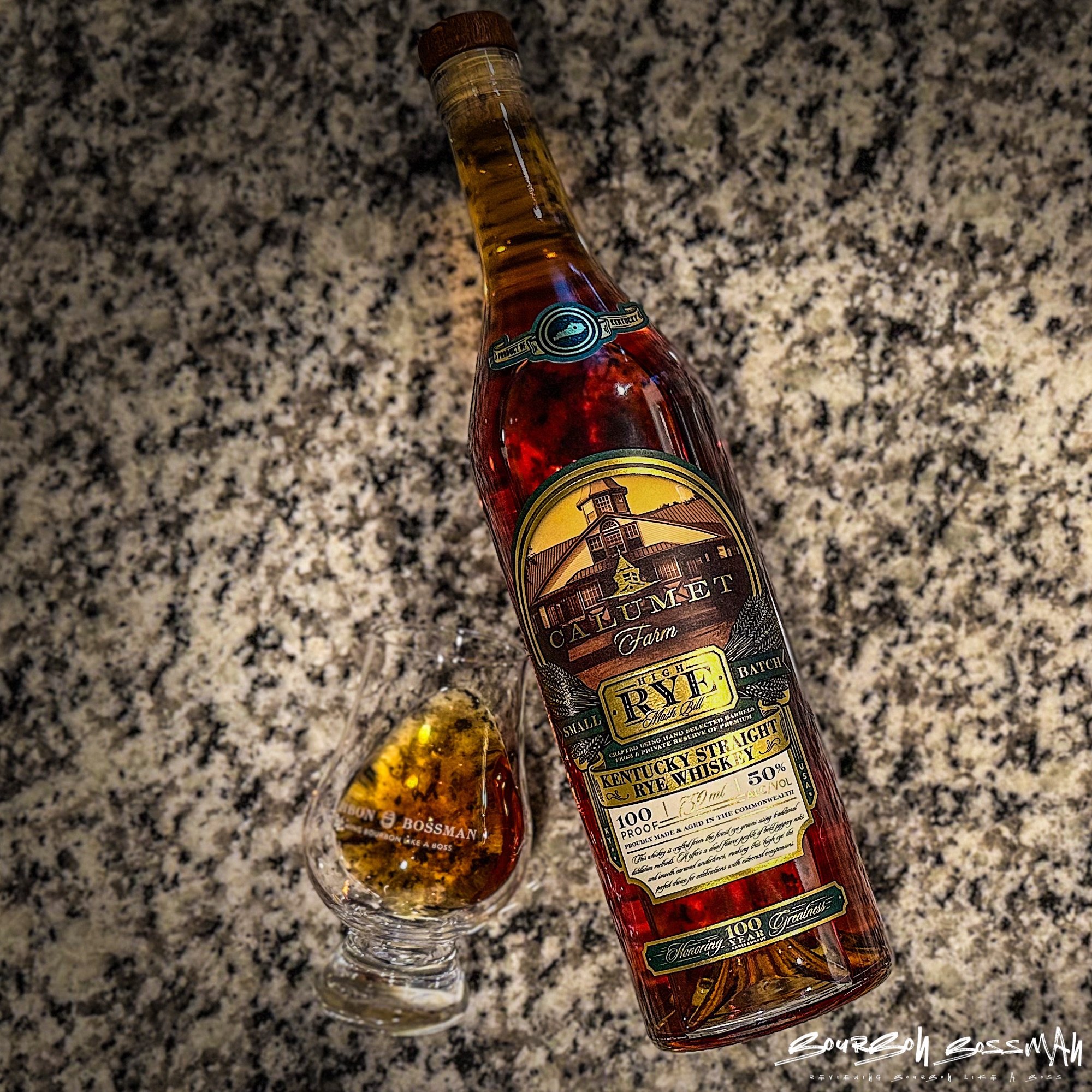 Review of Calumet Farms Centennial Rye Whiskey – Bourbon Bossman®